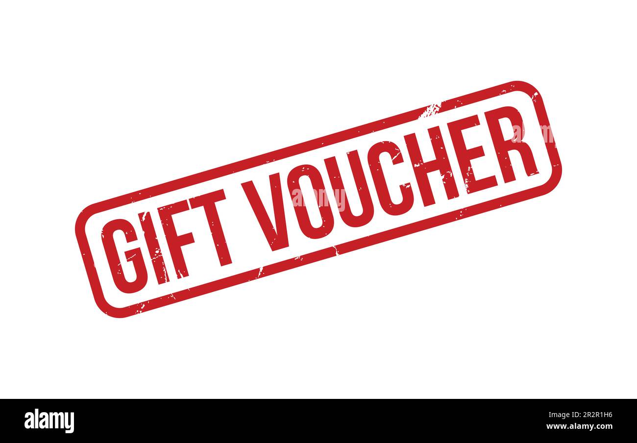 Gift Voucher Rubber Stamp Seal Vector Stock Vector Image & Art - Alamy