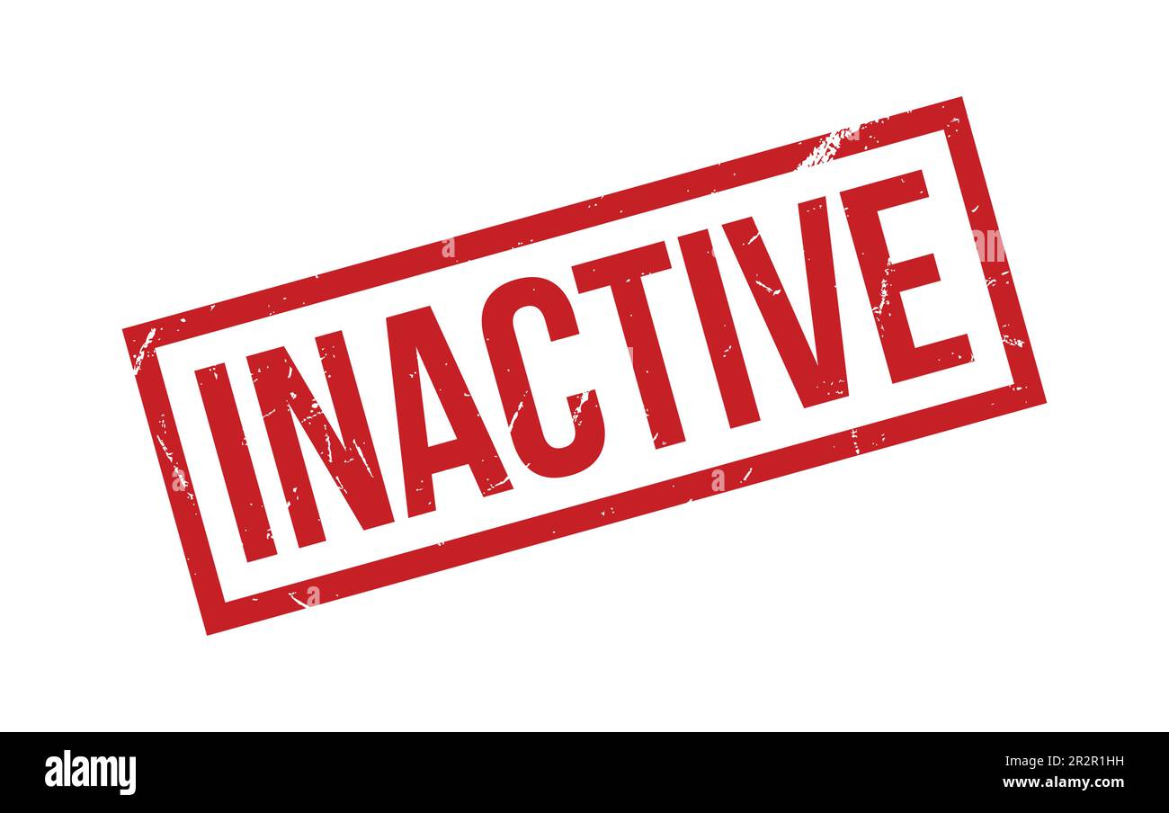Inactive Rubber Stamp Seal Vector Stock Vector Image & Art - Alamy