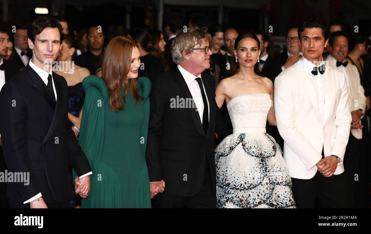 May 20, 2023, Cannes, Cote d'Azur, France: Cast and crew members CORY MICHAEL SMITH, JULIANNE ...