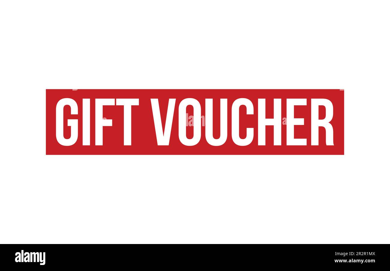Gift Voucher Rubber Stamp Seal Vector Stock Vector Image & Art - Alamy