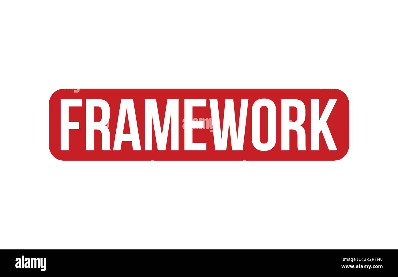 Framework Rubber Stamp Seal Vector Stock Vector Image & Art - Alamy