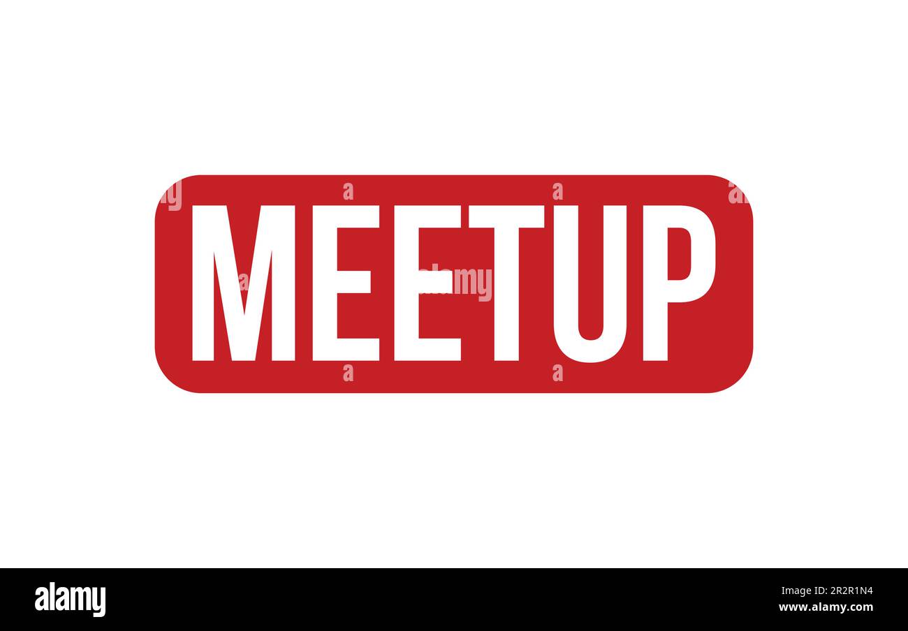 Meetup Rubber Stamp Seal Vector Stock Vector Image & Art - Alamy