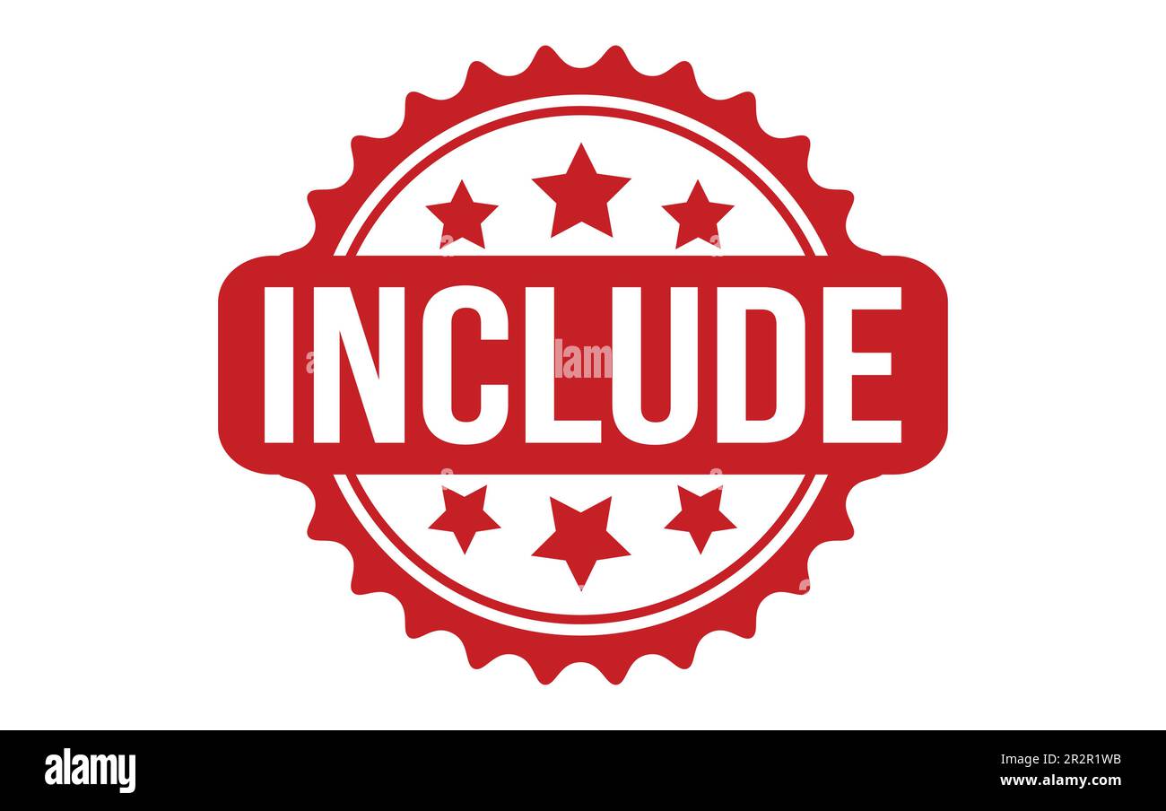 Include Rubber Stamp Seal Vector Stock Vector Image & Art - Alamy