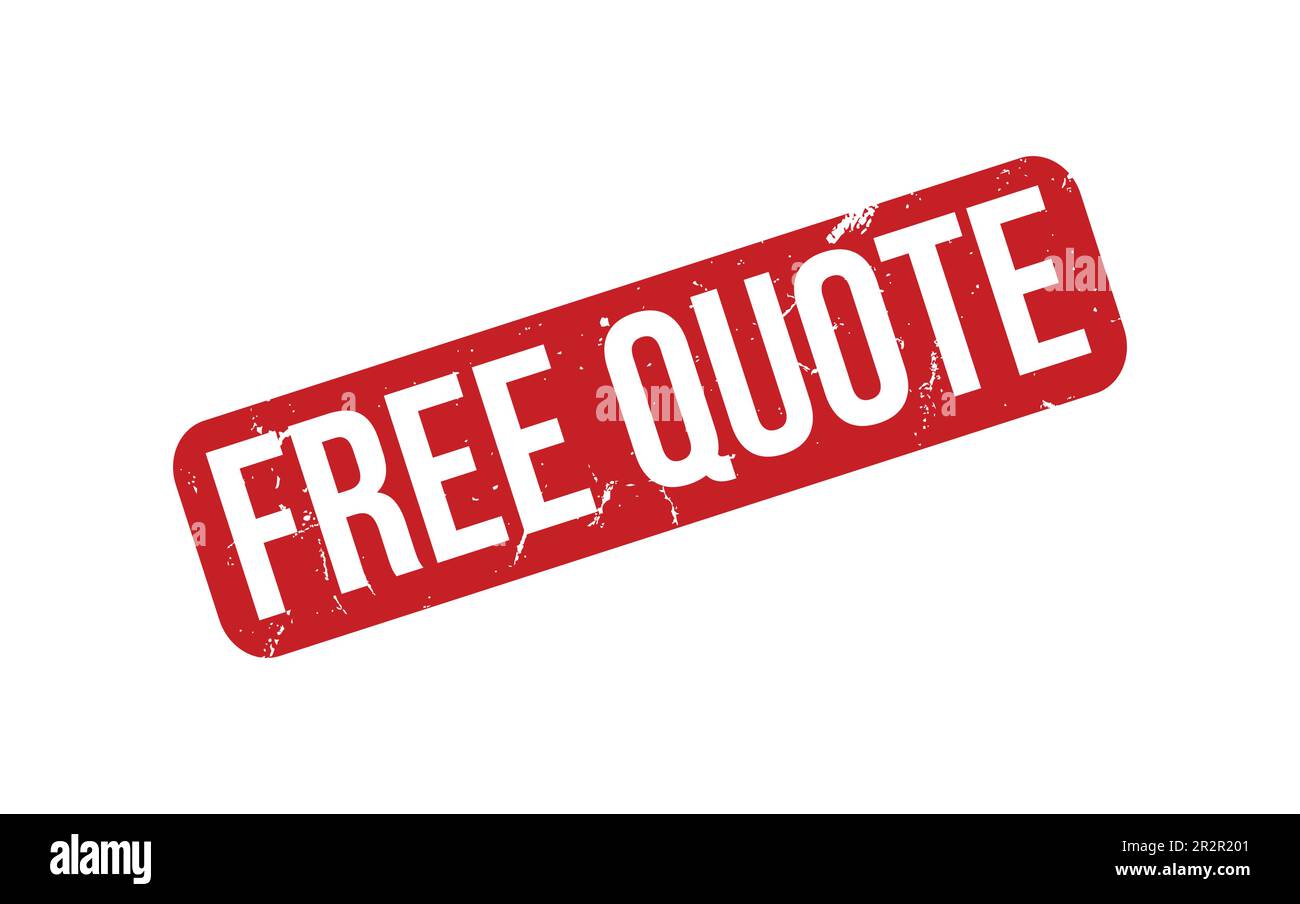Free Quote Rubber Stamp Seal Vector Stock Vector Image & Art - Alamy
