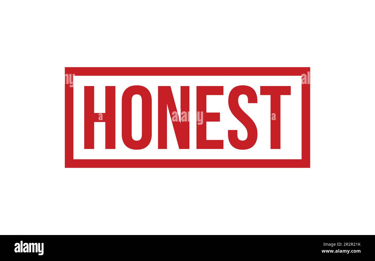 Honest Rubber Stamp Seal Vector Stock Vector Image & Art - Alamy