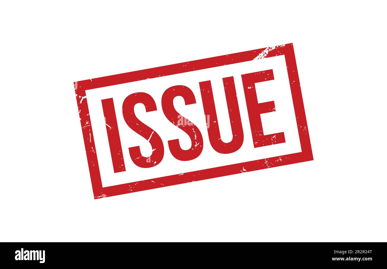 Issue Rubber Stamp Seal Vector Stock Vector Image & Art - Alamy