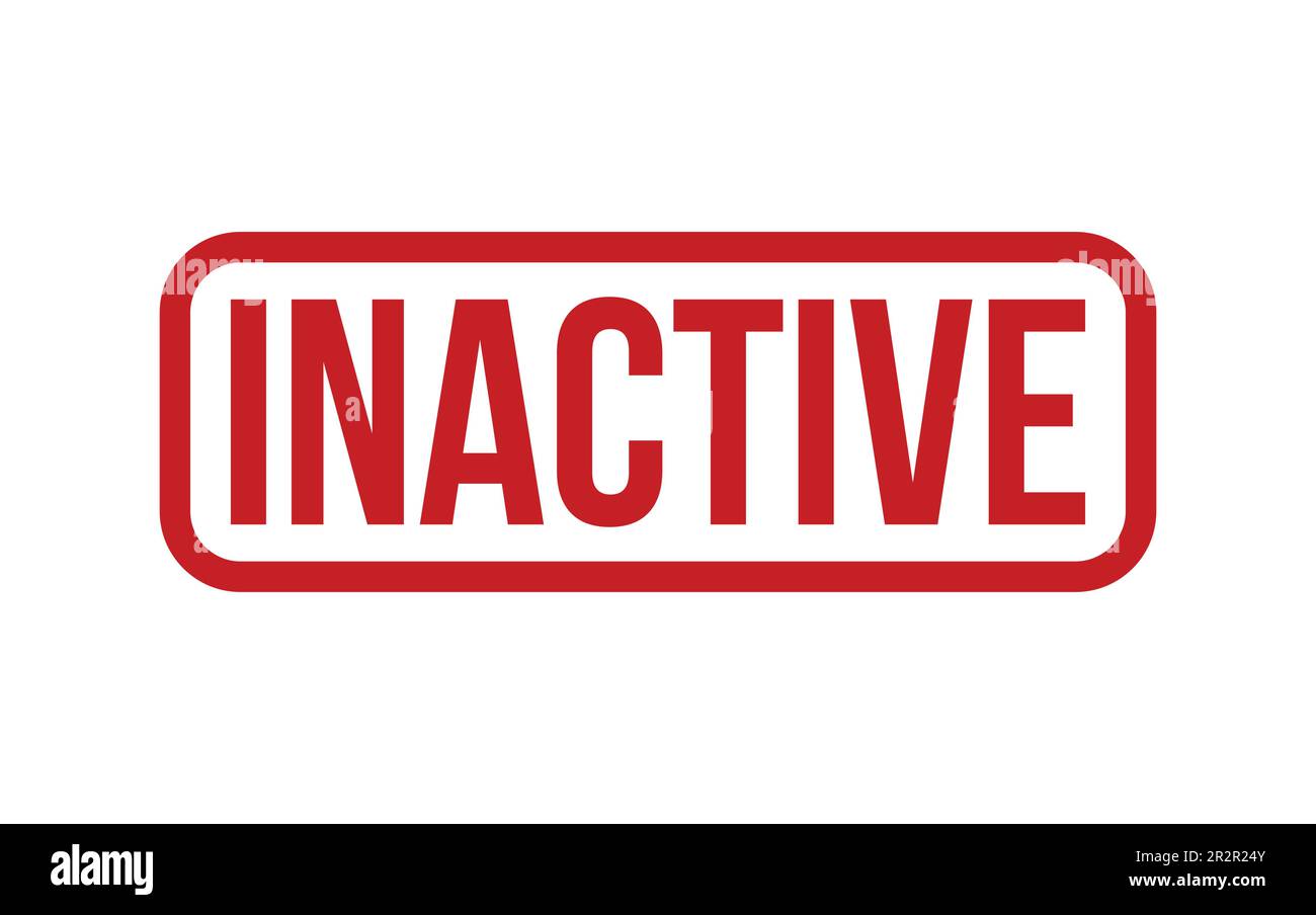 Inactive Rubber Stamp Seal Vector Stock Vector Image & Art - Alamy