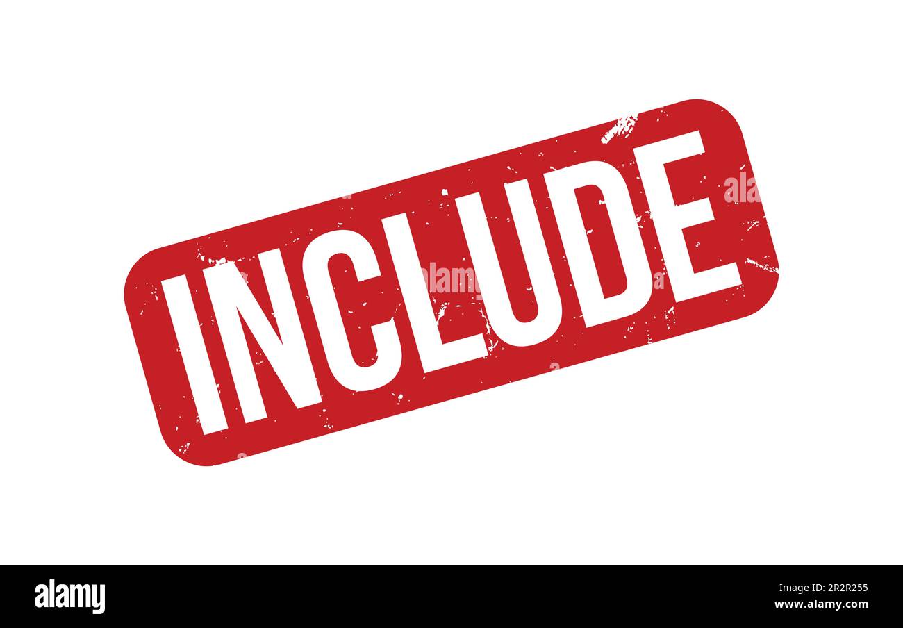 Include Rubber Stamp Seal Vector Stock Vector Image & Art - Alamy