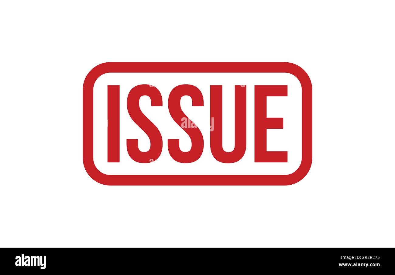 Issue Rubber Stamp Seal Vector Stock Vector Image & Art - Alamy