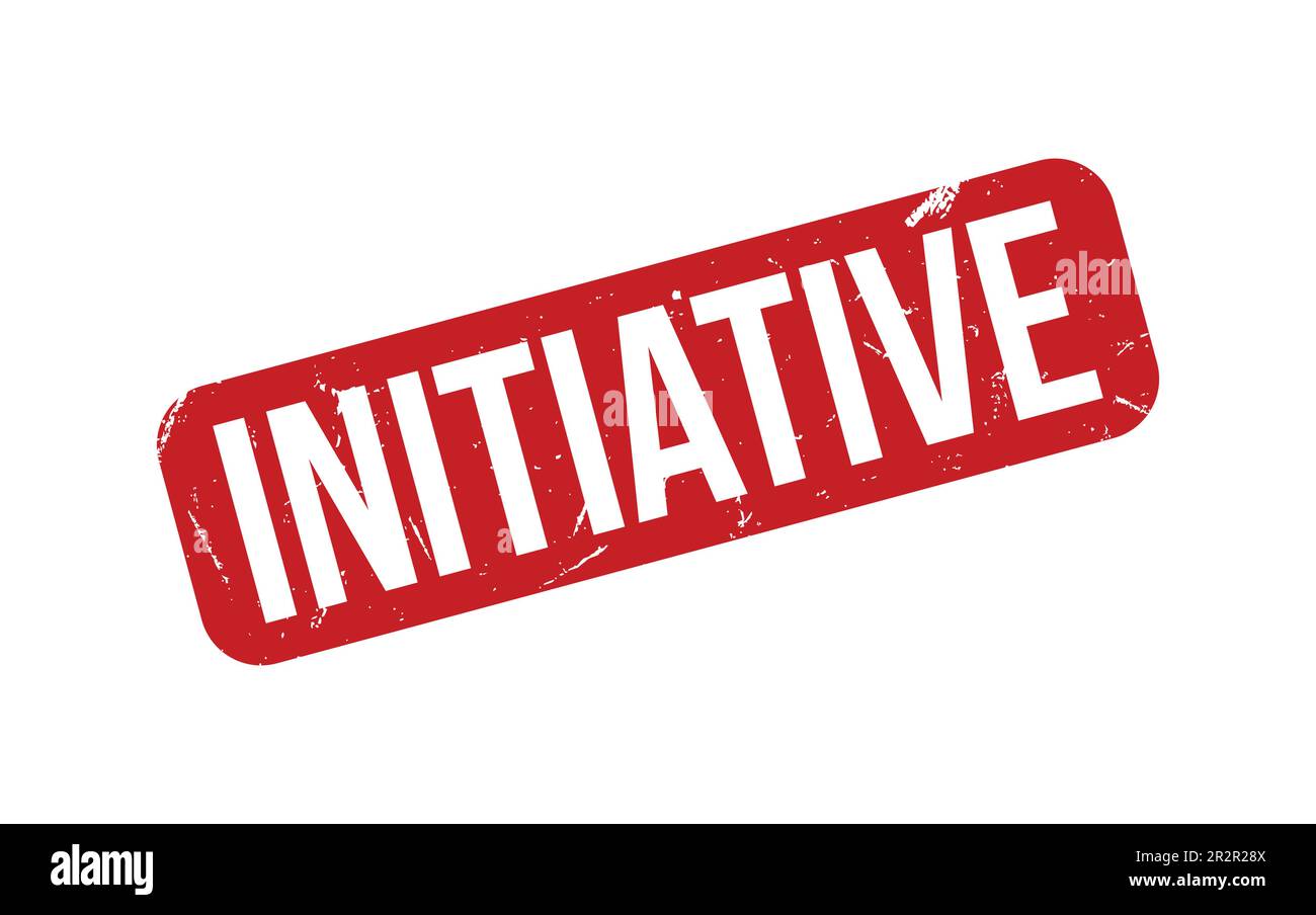 Initiative Rubber Stamp Seal Vector Stock Vector Image & Art - Alamy