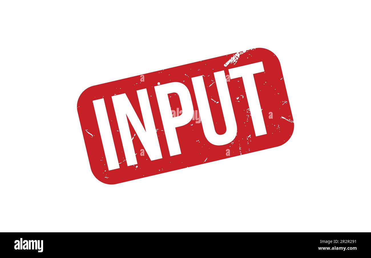 Input Rubber Stamp Seal Vector Stock Vector Image & Art - Alamy