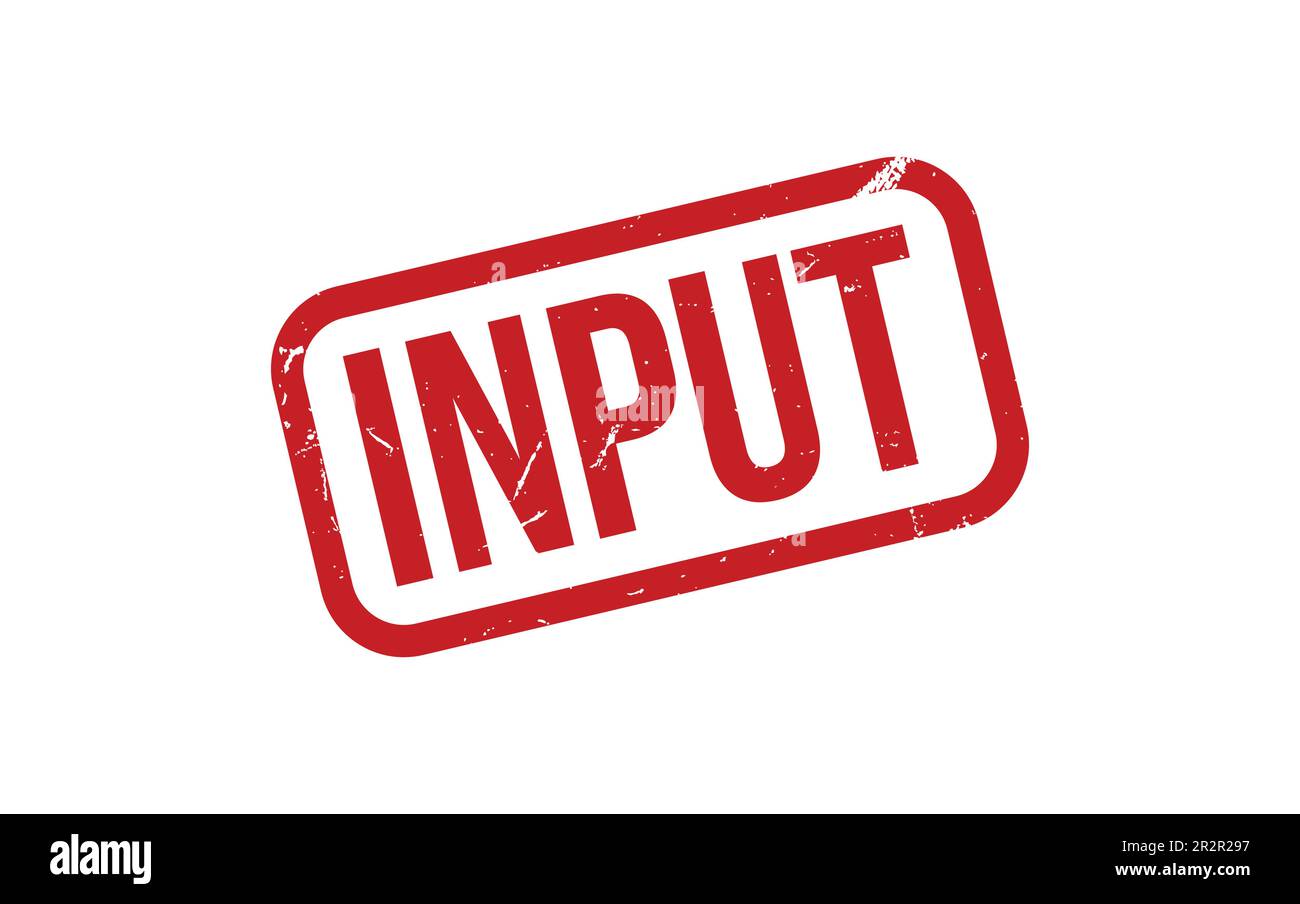 Input Rubber Stamp Seal Vector Stock Vector Image & Art - Alamy