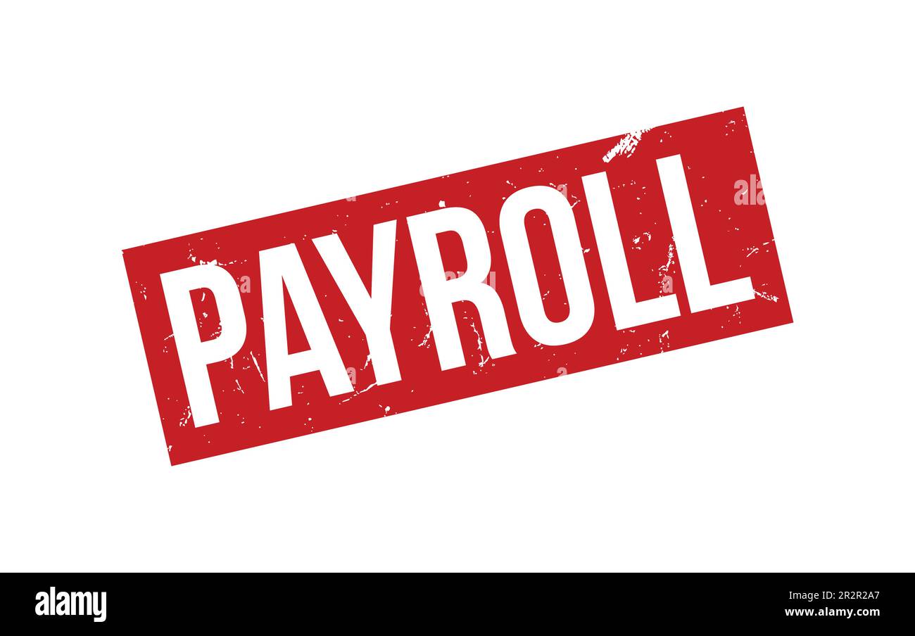 Payroll Rubber Stamp Seal Vector Stock Vector Image & Art - Alamy