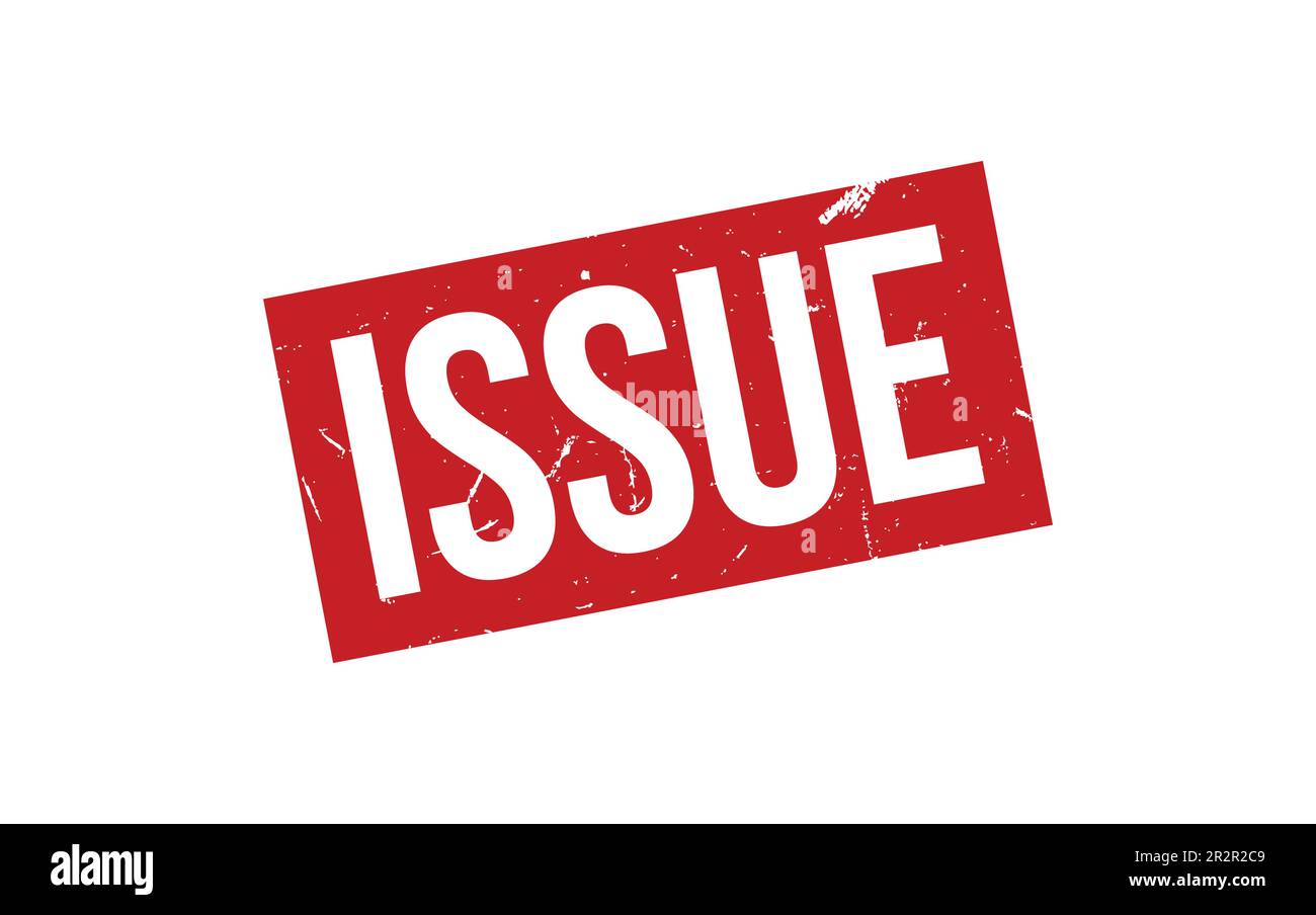 Issue Rubber Stamp Seal Vector Stock Vector Image & Art - Alamy