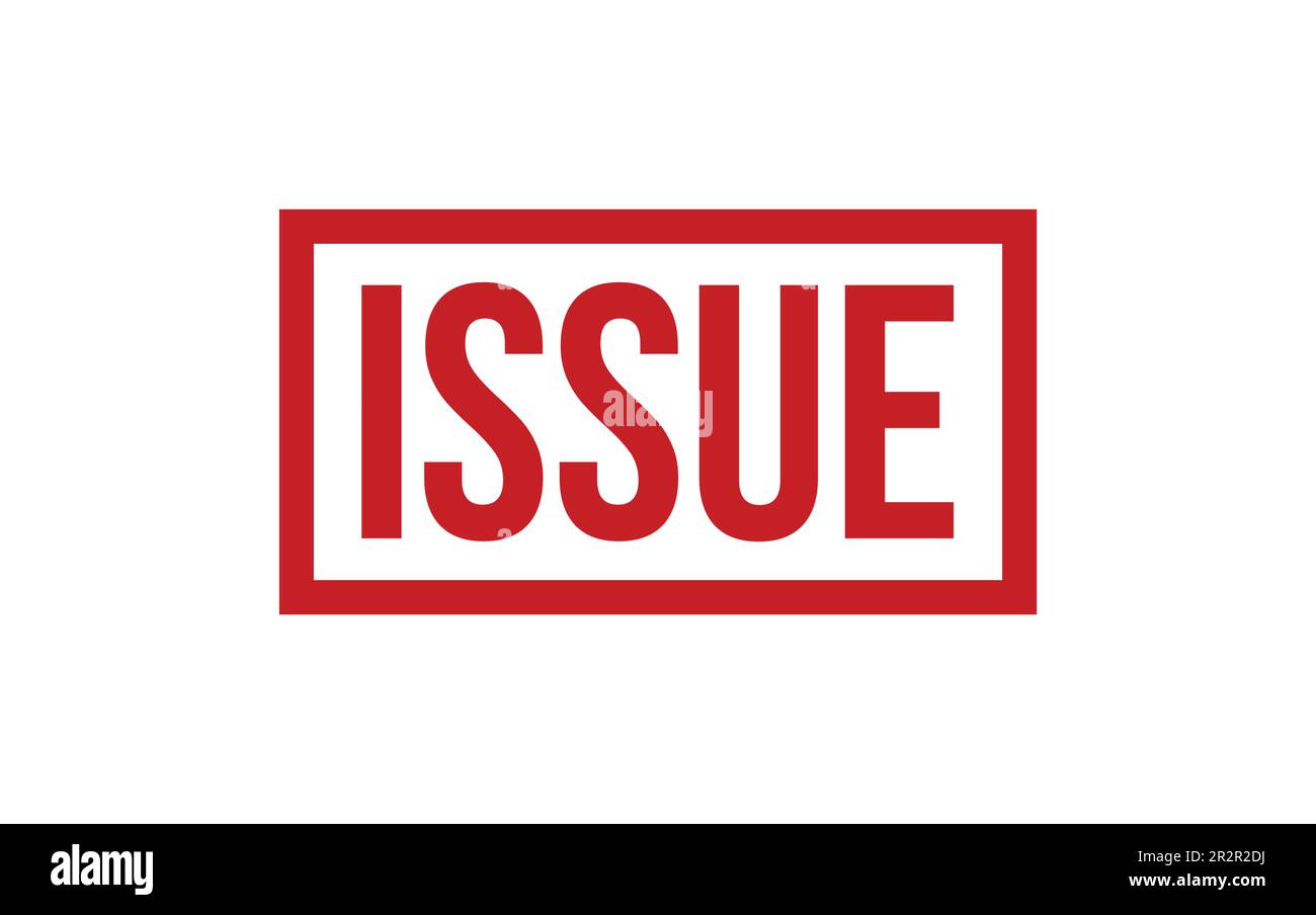 Issue Rubber Stamp Seal Vector Stock Vector Image & Art - Alamy