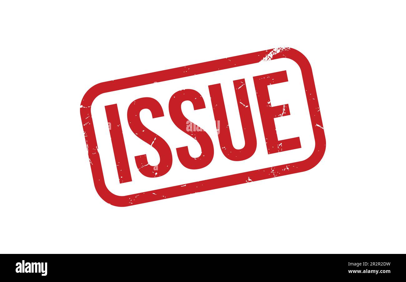 Issue Rubber Stamp Seal Vector Stock Vector Image & Art - Alamy
