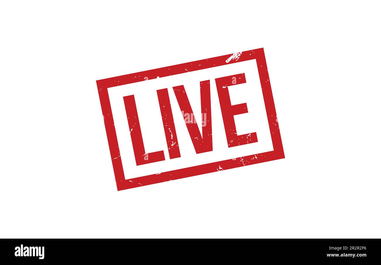 Live Rubber Stamp Seal Vector Stock Vector Image & Art - Alamy