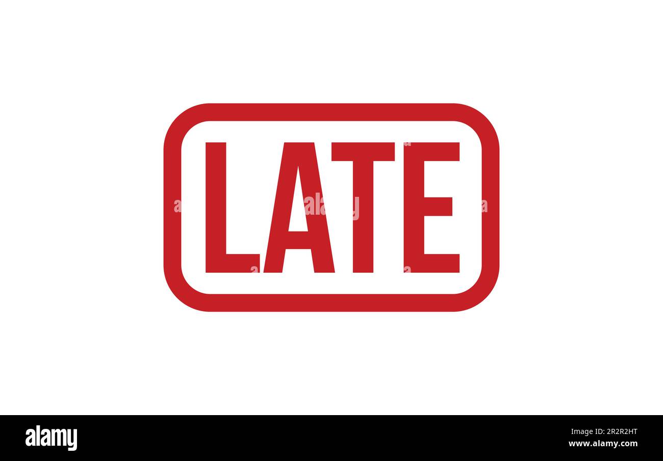 Late stamp hi-res stock photography and images - Alamy