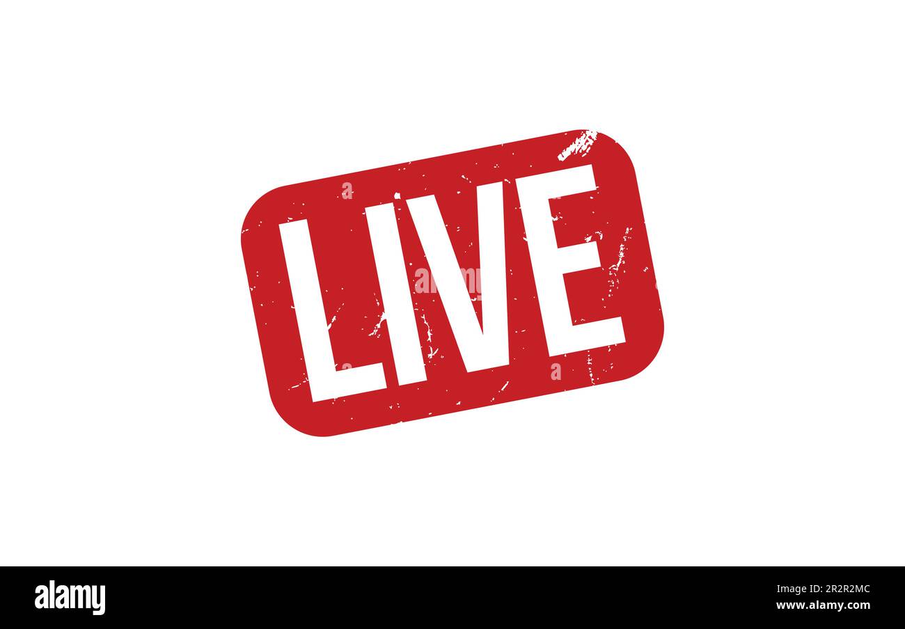 Live Rubber Stamp Seal Vector Stock Vector Image & Art - Alamy