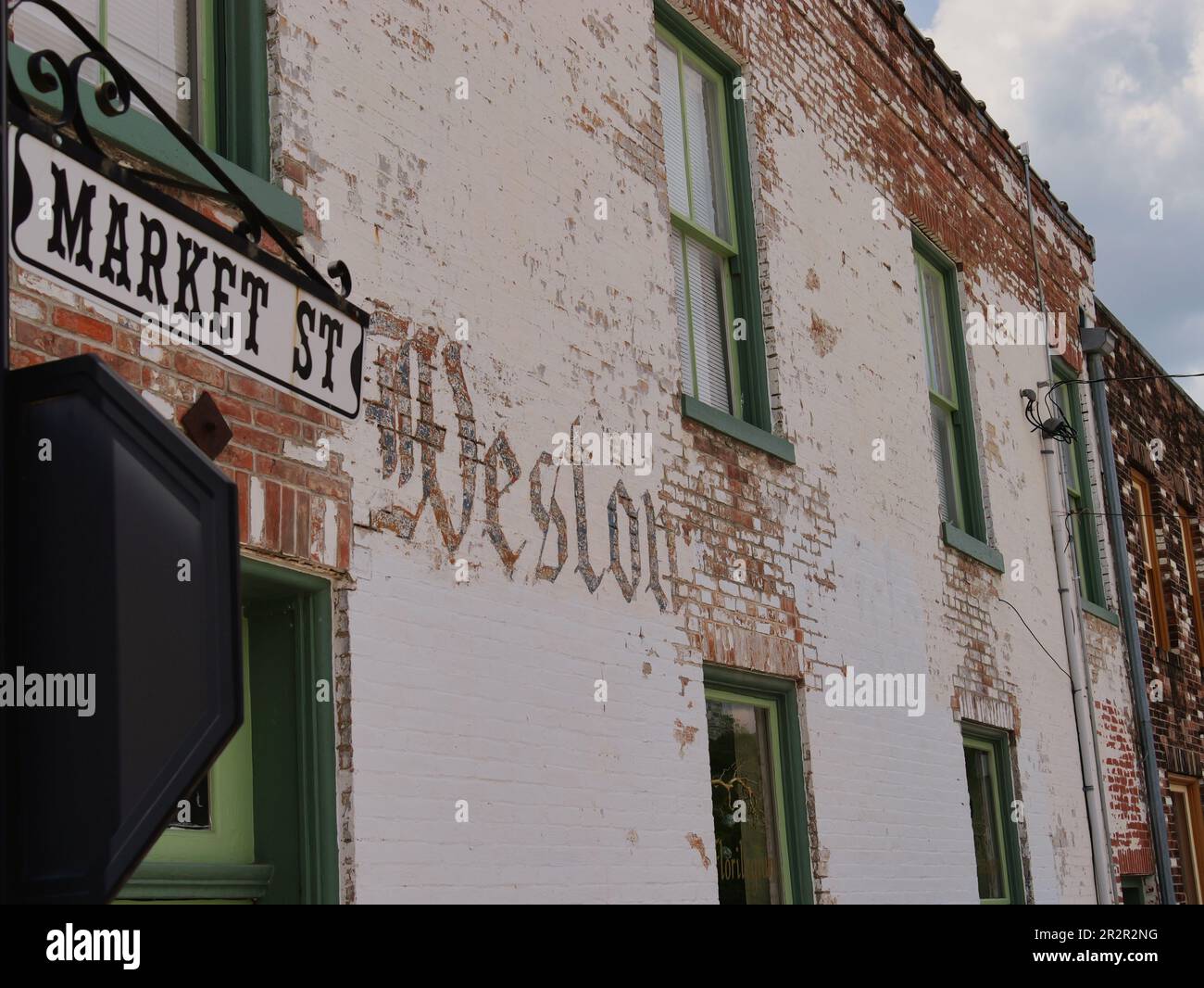 Weston, Missouri - May 18, 2023: Downtown Main Street in Weston, MO ...