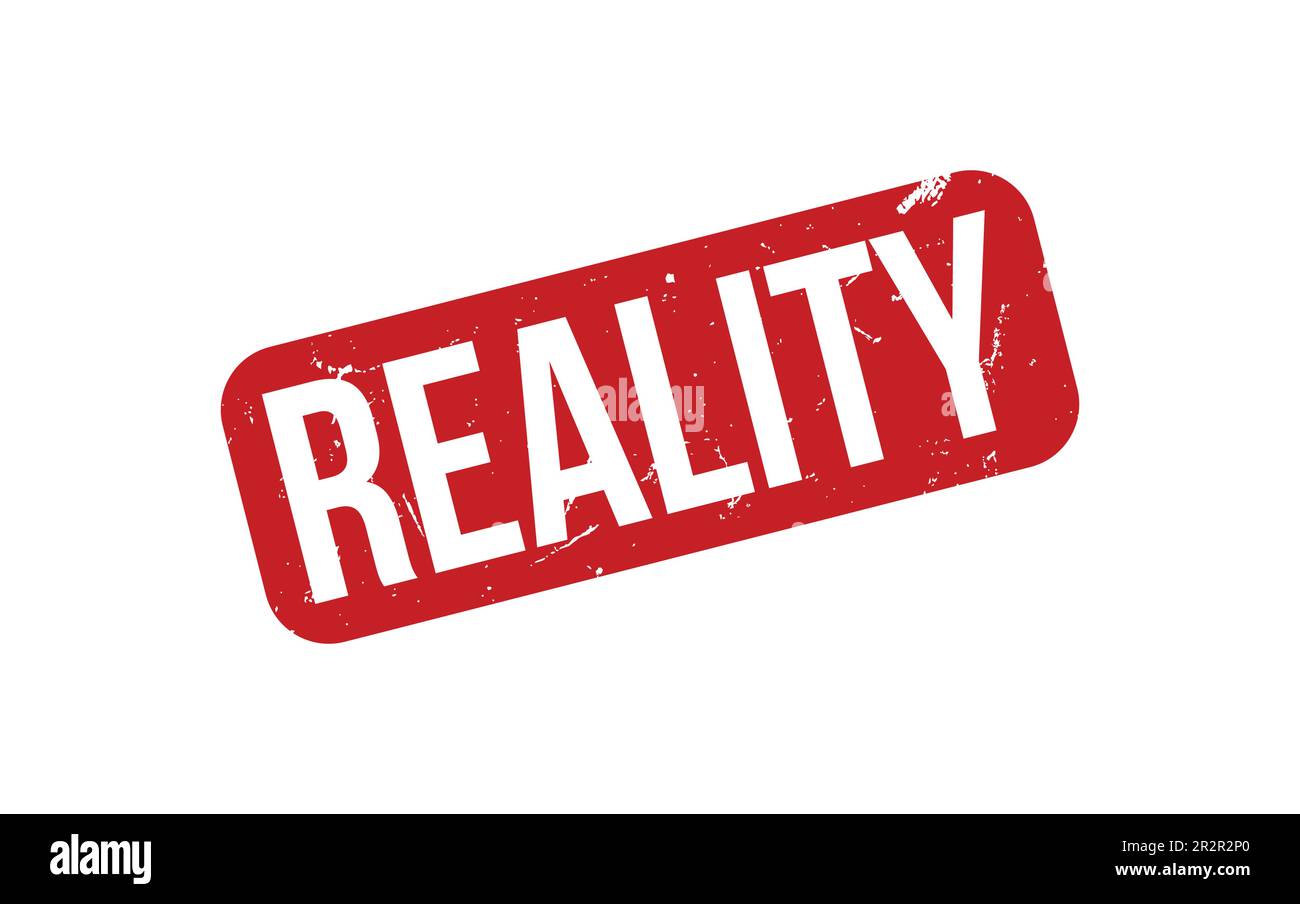 Reality Rubber Stamp Seal Vector Stock Vector Image & Art - Alamy