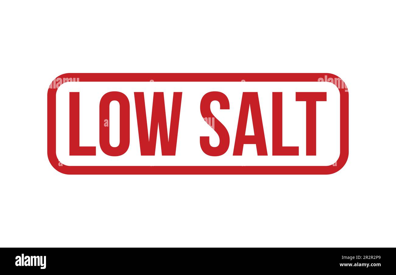 Low salt rubber stamp hi-res stock photography and images - Alamy