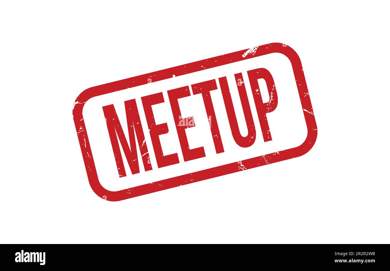 Meetup Rubber Stamp Seal Vector Stock Vector Image & Art - Alamy