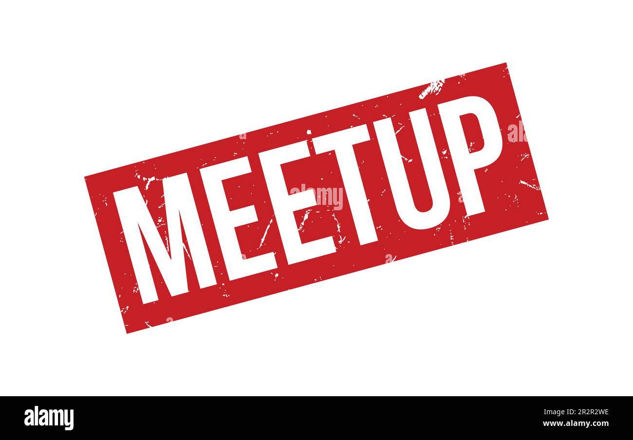 Meetup Rubber Stamp Seal Vector Stock Vector Image & Art - Alamy