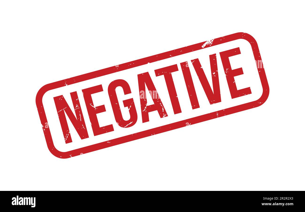 Negative word Stock Vector Images - Alamy
