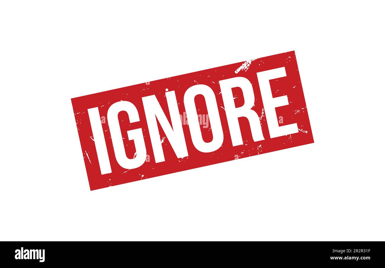 Do not cross ignore Stock Vector Images - Alamy