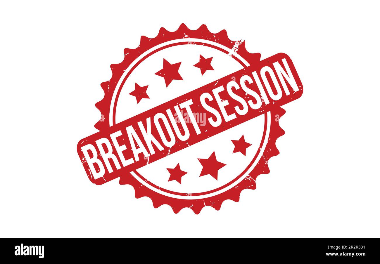 Breakout session Rubber Stamp Seal Vector Stock Vector Image & Art - Alamy