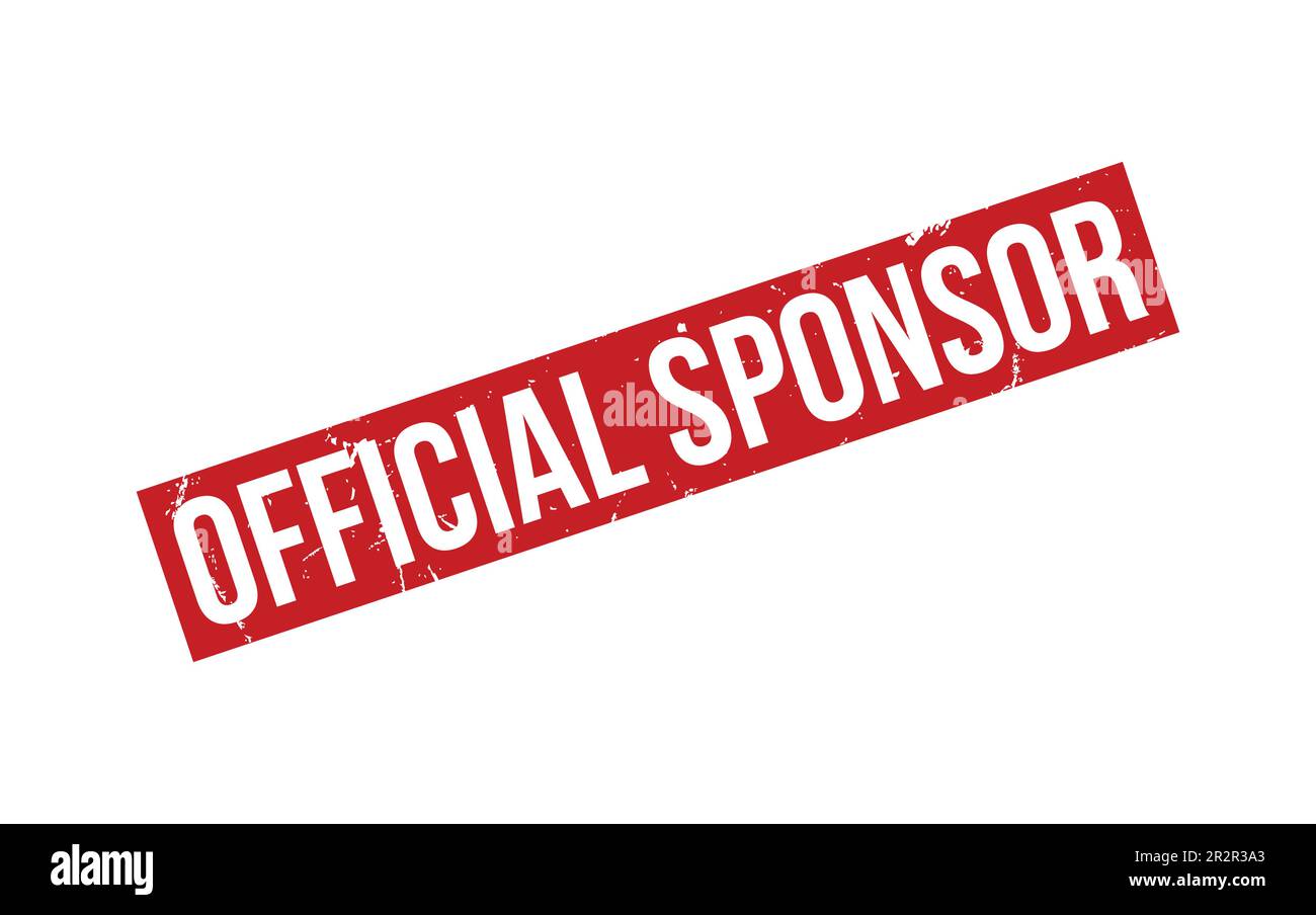 Official Sponsor Rubber Stamp Seal Vector Stock Vector Image & Art - Alamy