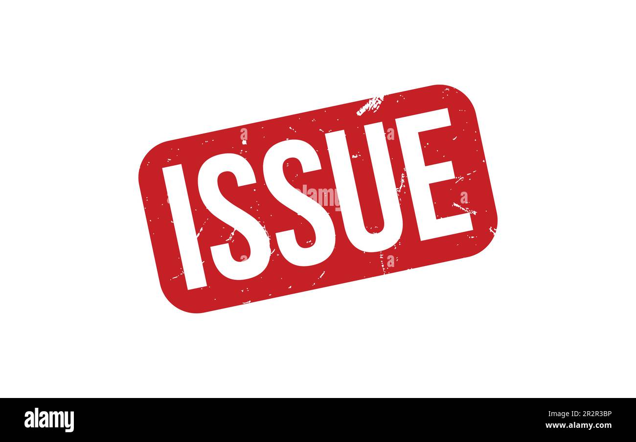 Issue Rubber Stamp Seal Vector Stock Vector Image & Art - Alamy