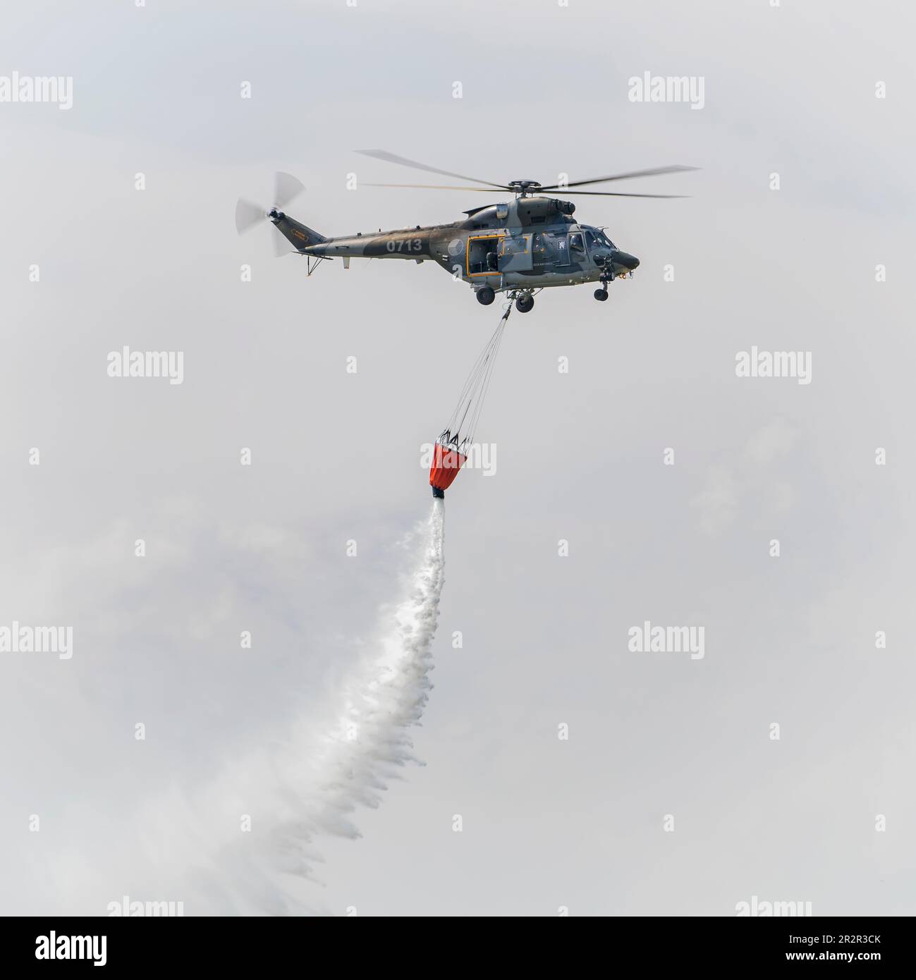 W-3A Sokol Helicopter at Caslav Air Show 2023 in Caslav, Czech Republic ...