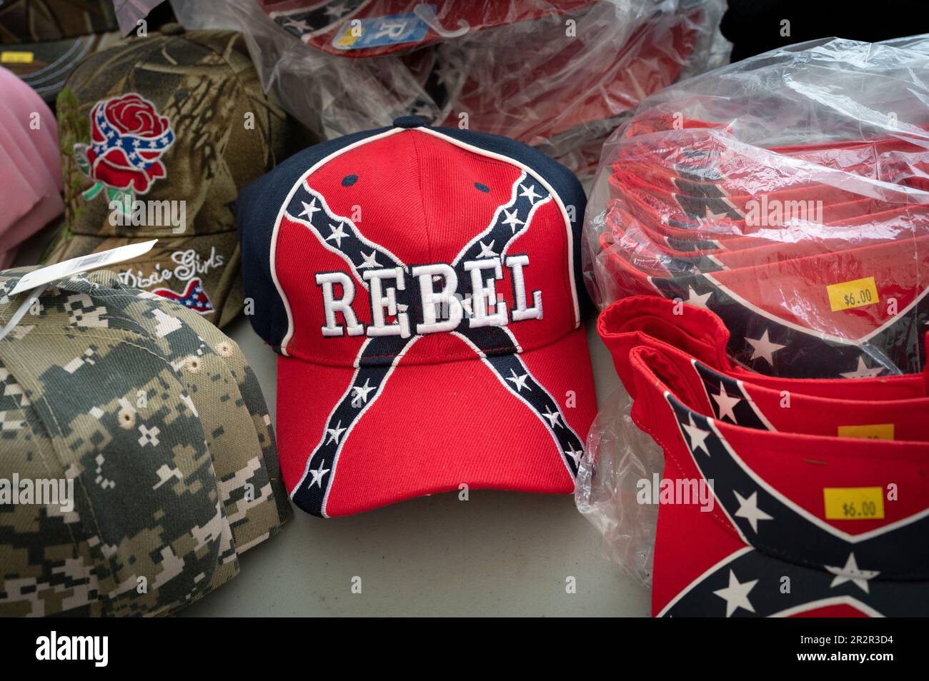 Resaca, Georgia, USA. 20th May, 2023. Civil War re-enactors, their ...