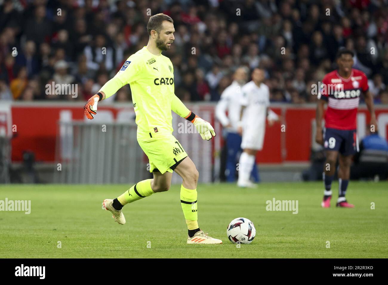 Marseille goalkeeper Pau Lopez during the French championship Ligue 1 ...
