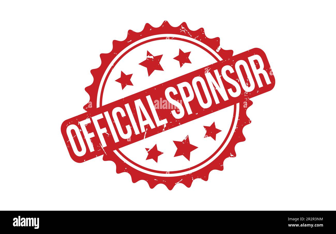 Official Sponsor Rubber Stamp Seal Vector Stock Vector Image & Art - Alamy