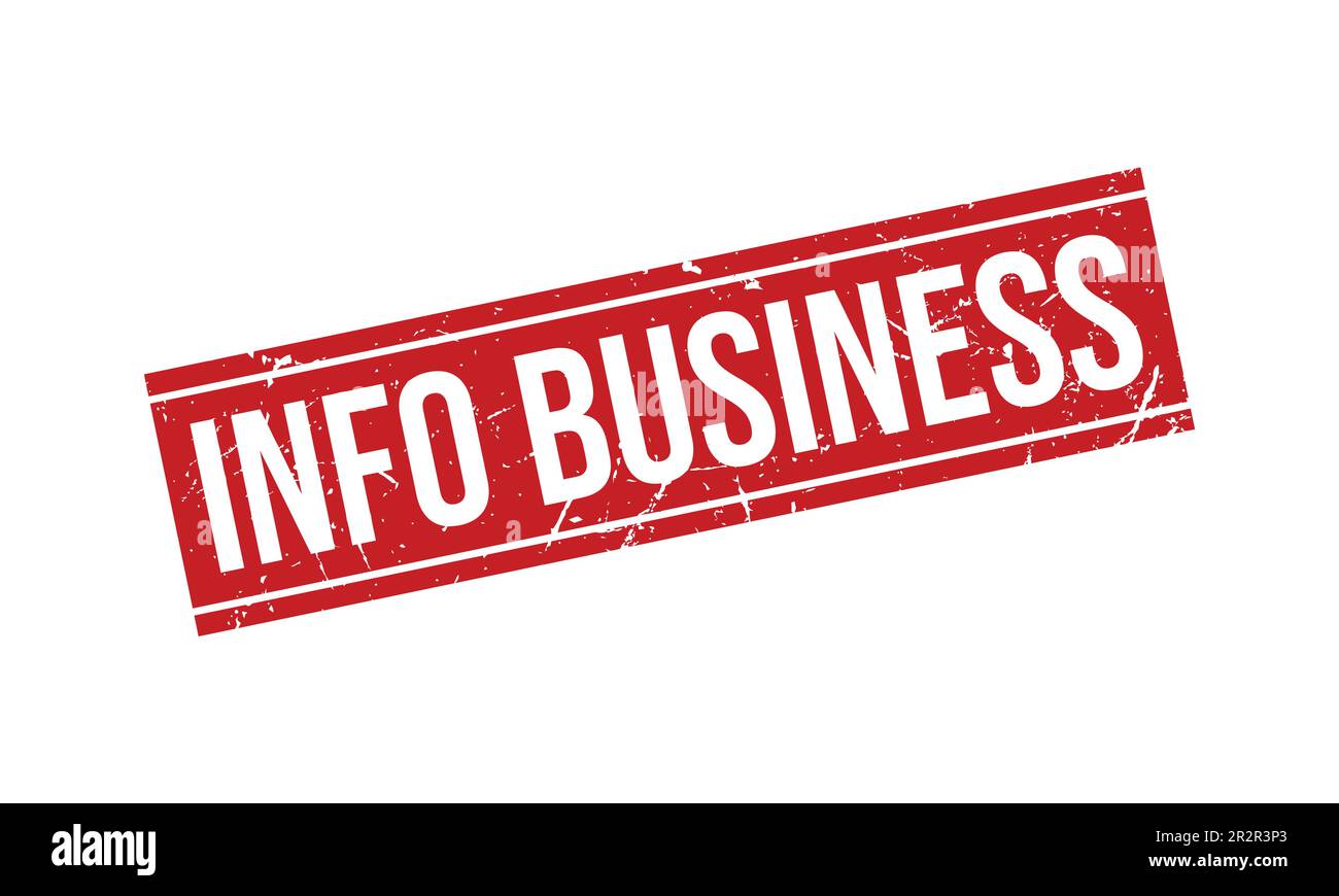 Info Business Rubber Stamp Seal Vector Stock Vector Image & Art - Alamy