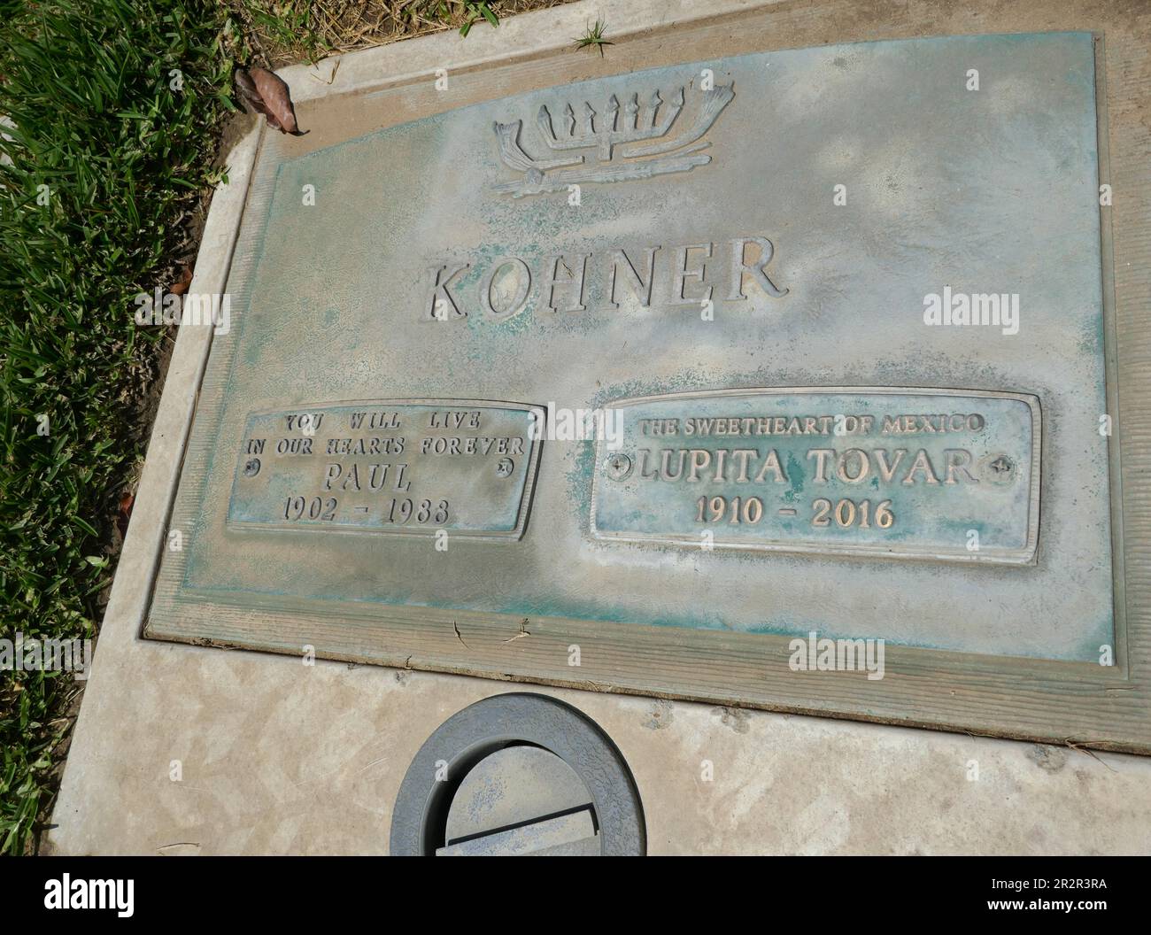 Los Angeles, California, USA 18th May 2023 Producer/Agent Paul Kohner and wife Actress Lupita ...