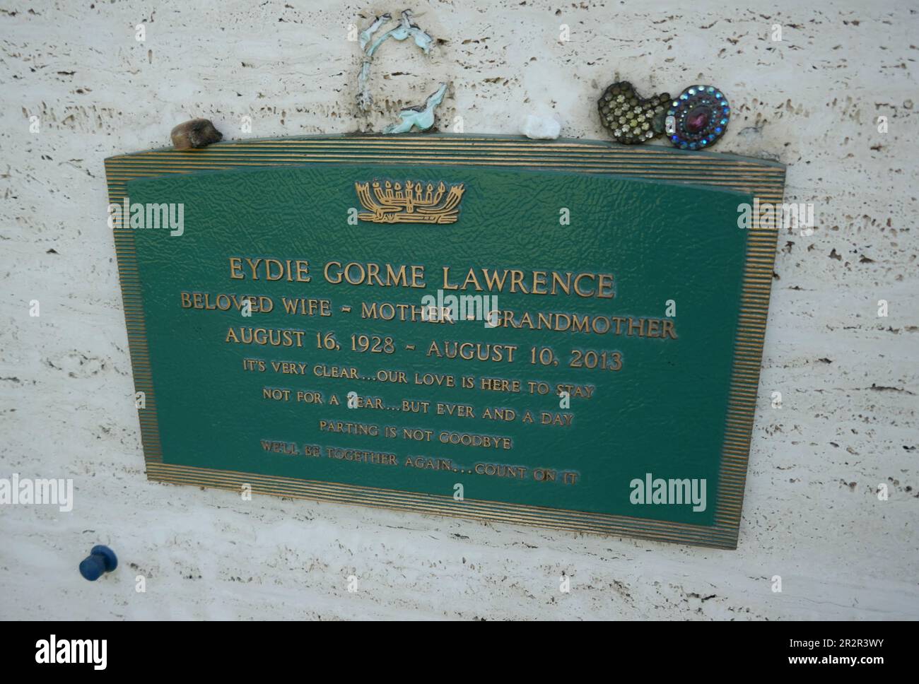 Los Angeles, California, USA 18th May 2023 Singer Eydie Gorme Lawrence ...