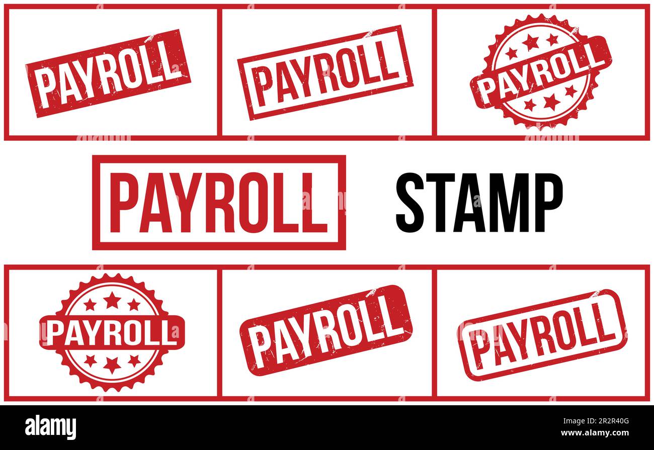 Payroll vector vectors Cut Out Stock Images & Pictures - Alamy