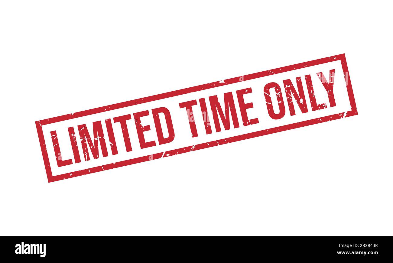 Limited time only seal hi-res stock photography and images - Alamy