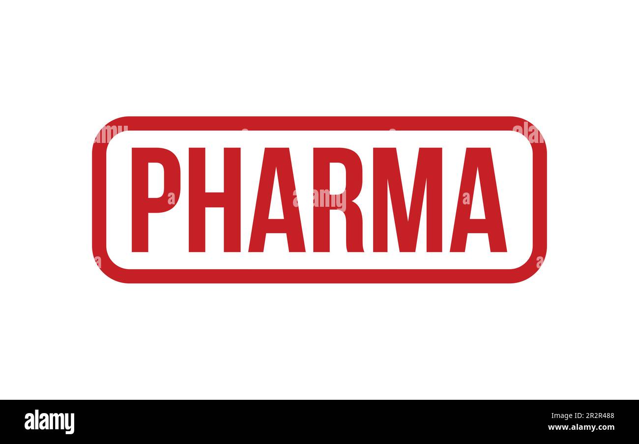 Pharma Rubber Stamp Seal Vector Stock Vector Image & Art - Alamy