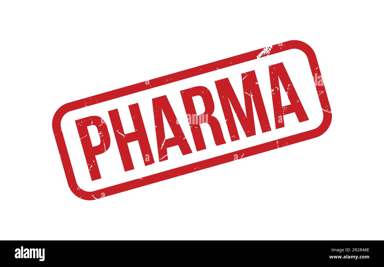 Pharma Rubber Stamp Seal Vector Stock Vector Image & Art - Alamy