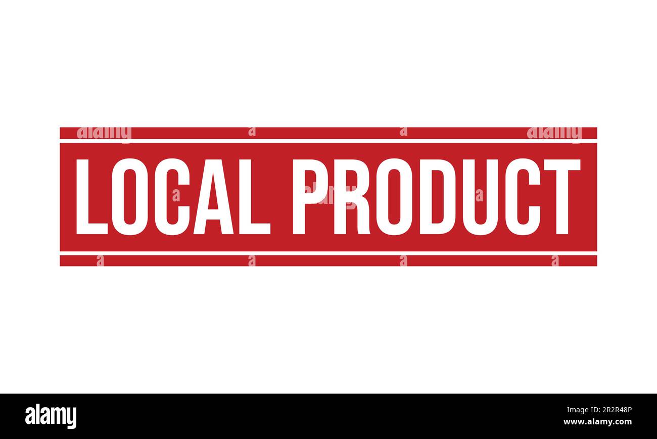 Local Product Rubber Stamp Seal Vector Stock Vector Image & Art - Alamy