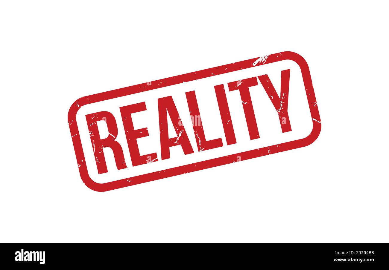 Reality Rubber Stamp Seal Vector Stock Vector Image & Art - Alamy