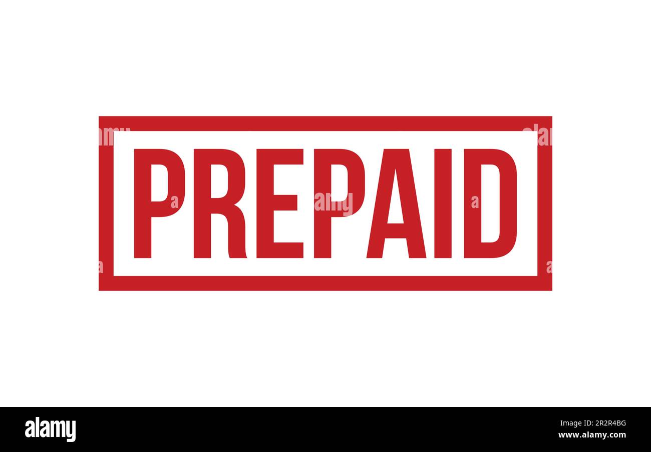 Prepaid stamp Stock Vector Images - Alamy