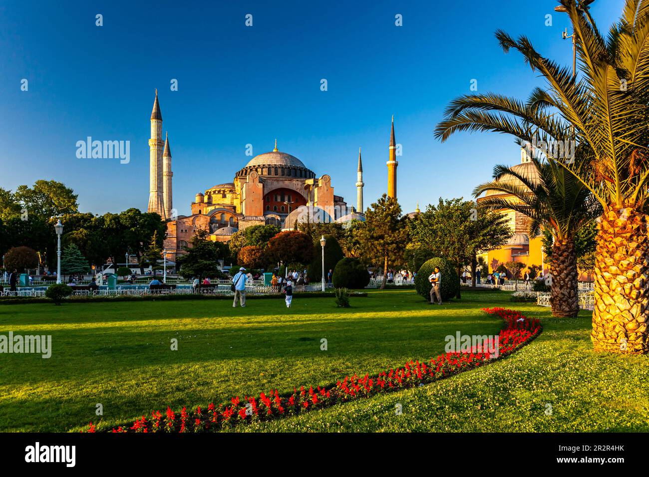 Hagia Sophia(Aya sofia), Sultan Ahmet Park, Morning, Historic Areas of ...