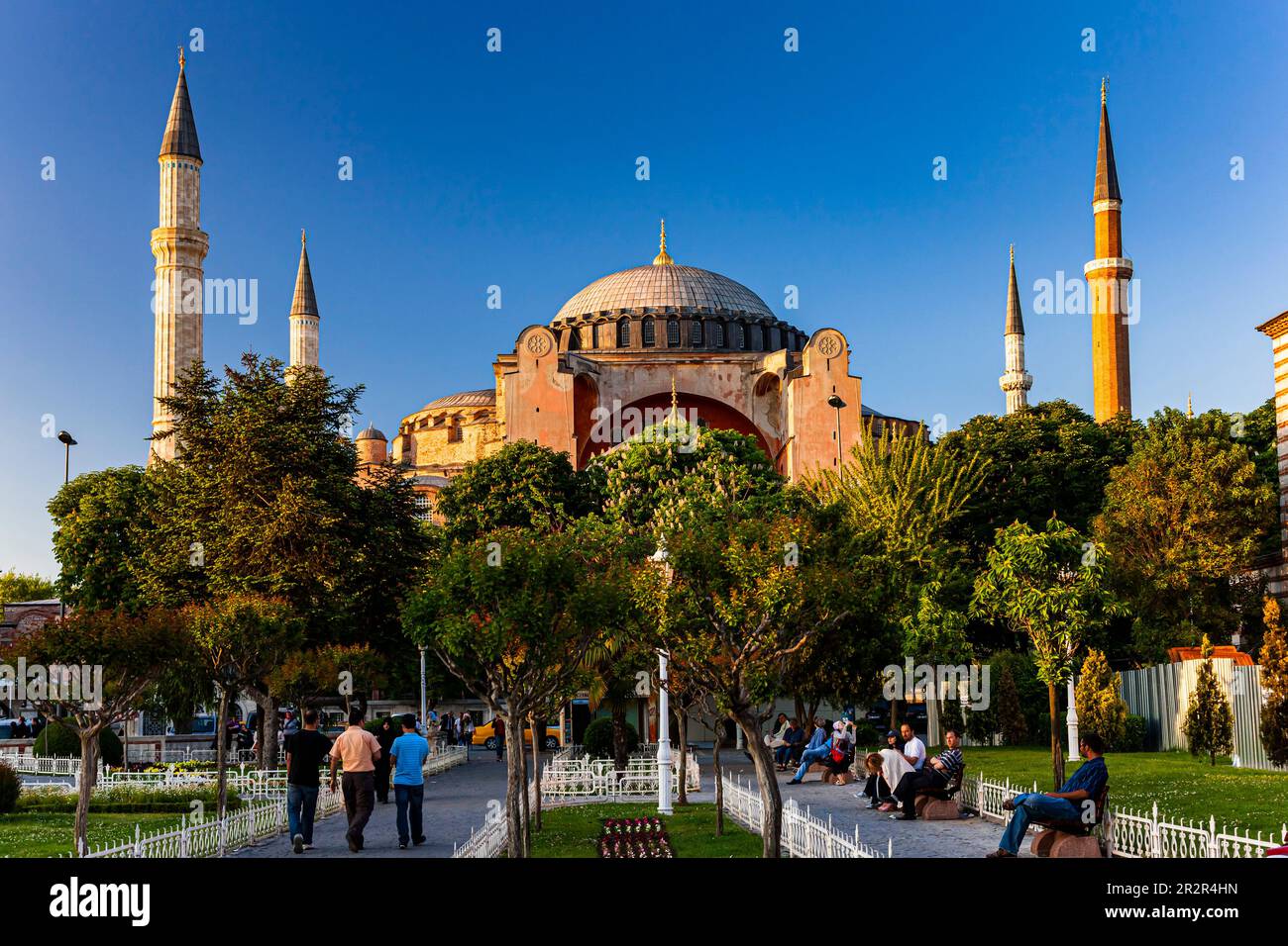 Hagia Sophia(Aya sofia), Sultan Ahmet Park, Morning, Historic Areas of ...