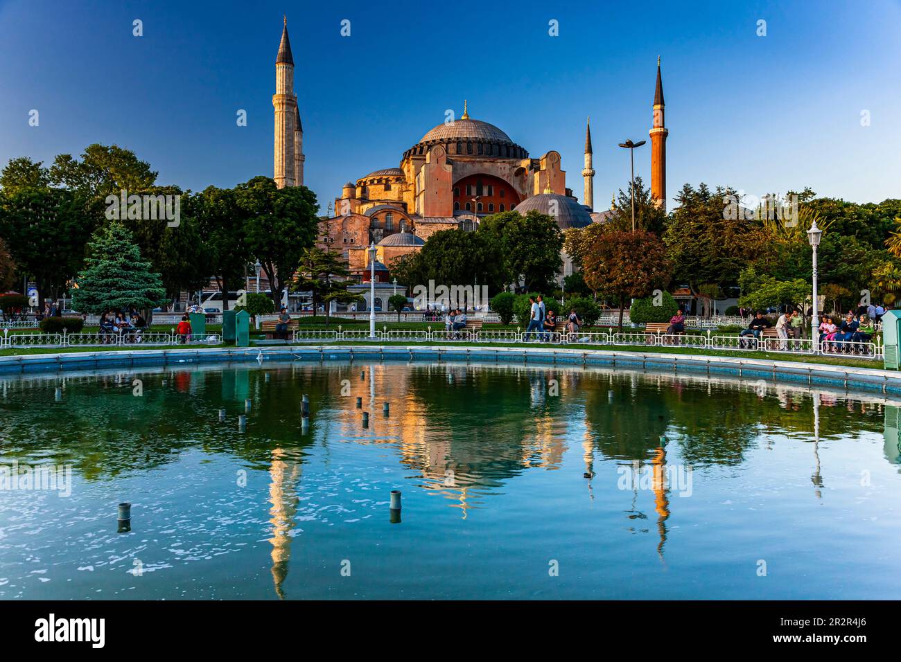 Hagia Sophia(Aya sofia), Sultan Ahmet Park, Morning, Historic Areas of ...